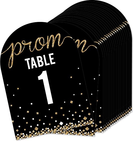 Big Dot of Happiness Prom - Prom Night Party Double-Sided 5 x 7 inches ...