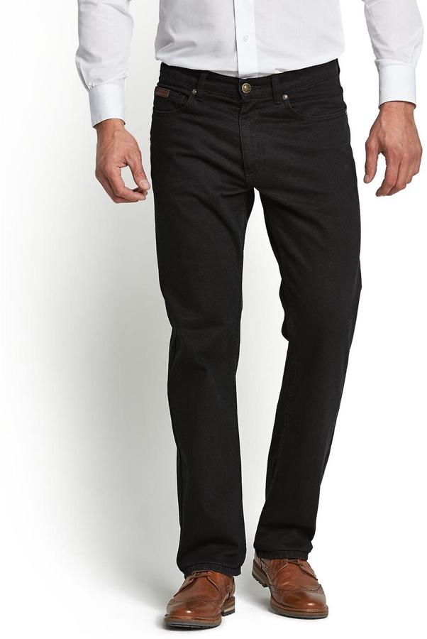 Farah Classic Mens Darwin Jeans - Black - ShopStyle