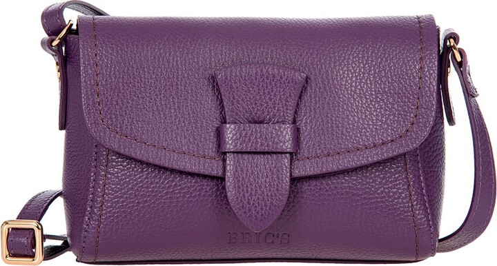 Bric's Brics Primula Mini Leather Crossbody - ShopStyle Satchels & Top ...