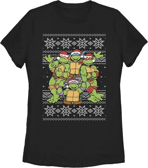 Teenage Mutant Ninja Turtles Women' Teenage Mutant Ninja Turtle Ugly ...