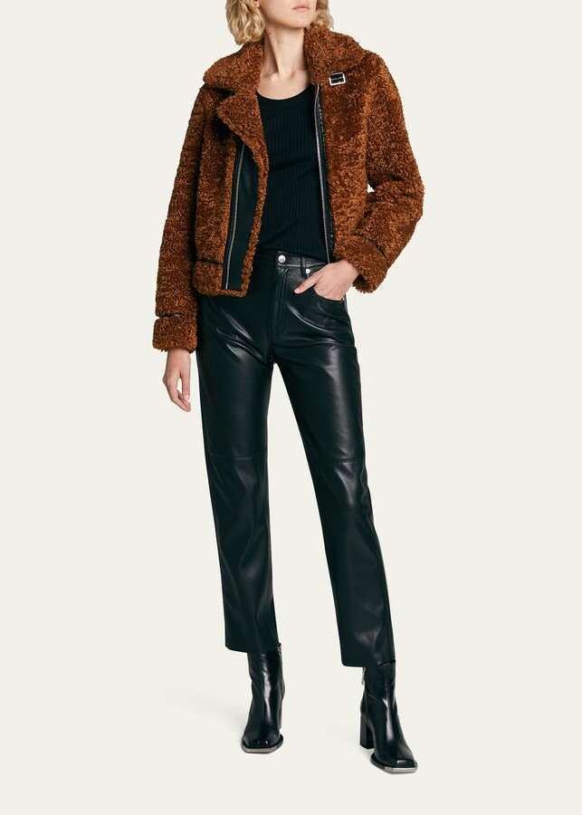 Stand Studio Audrey Teddy Faux-Fur Jacket - ShopStyle Fur & Shearling Coats