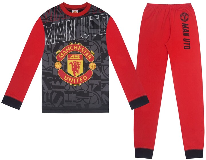 Manchester United F.C. Manchester United FC Gift Boys Sublimation Long ...