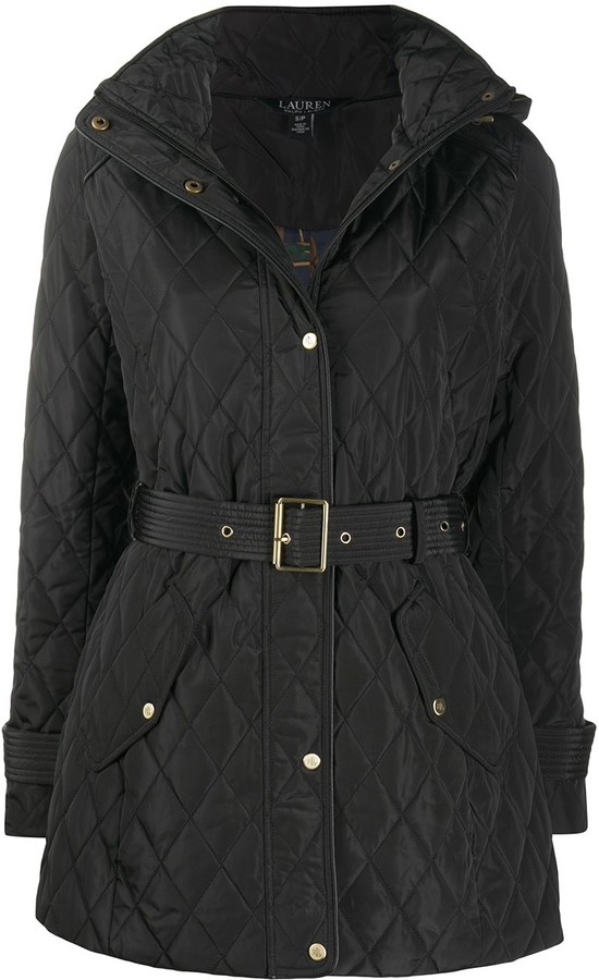 Lauren Ralph Lauren Quilted Hooded Jacket - ShopStyle