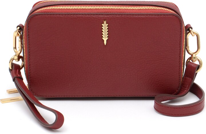 THACKER Ronnie Pebbled Leather Crossbody Bag - ShopStyle