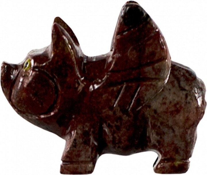 Etsy Spirit Animal Lucky Angel Pig Dolomite Symbol The Lucky Pig Is The ...