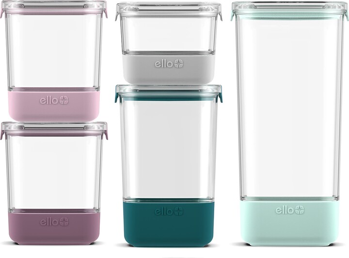 ELLO 5-Piece Mix Plastic Food Containers - ShopStyle Kitchen Tools