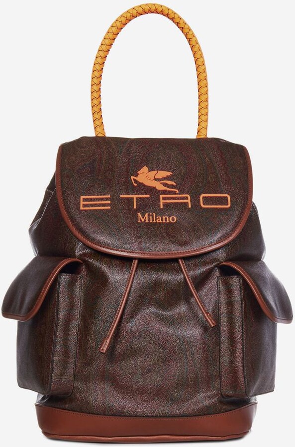 Etro LOGO FLUO Backpack - ShopStyle