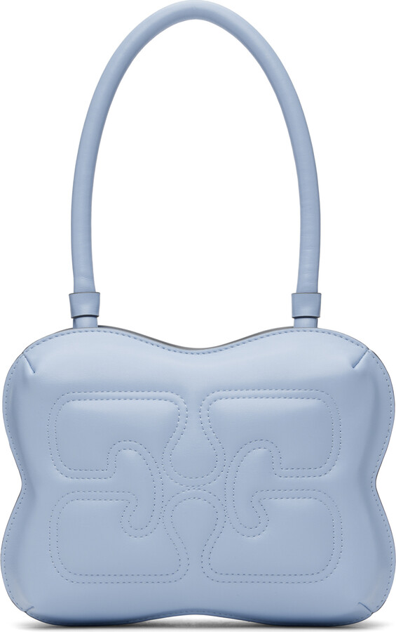 Ganni Blue Butterfly Bag - ShopStyle