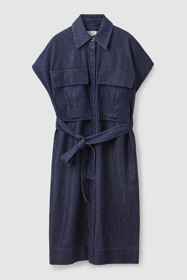 COS Denim Utility Dress - ShopStyle