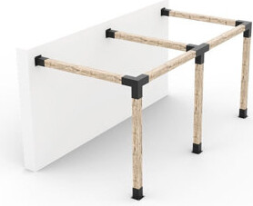 Toja Grid 8 Ft. W x 8 Ft. D Metal Pergola - ShopStyle Outdoor Furniture