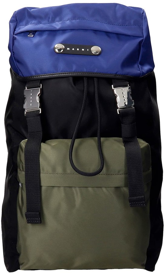 Marni Backpack In Black Polyamide Backpack - ShopStyle