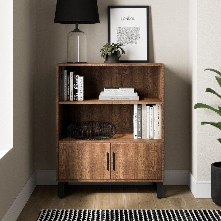 Dunelm Freddie Low Bookcase Natural - ShopStyle