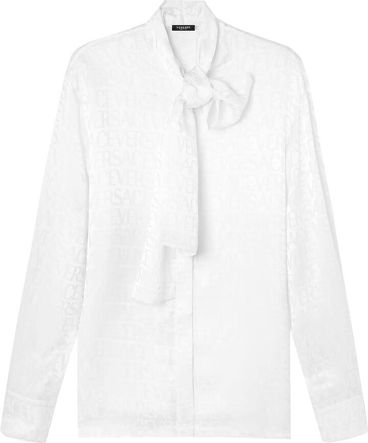 Versace Blouse - ShopStyle Tops
