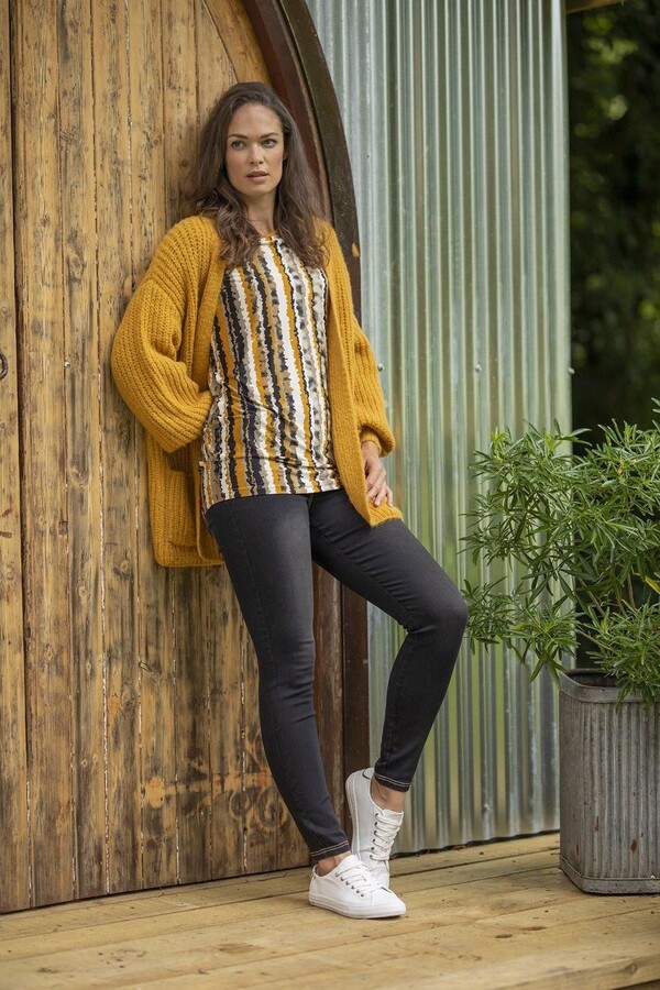 Open Front Pocket Cardigan - ShopStyle