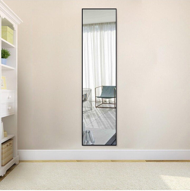 Living and Home Modern Slim Frame Full Length Mirror - ShopStyle