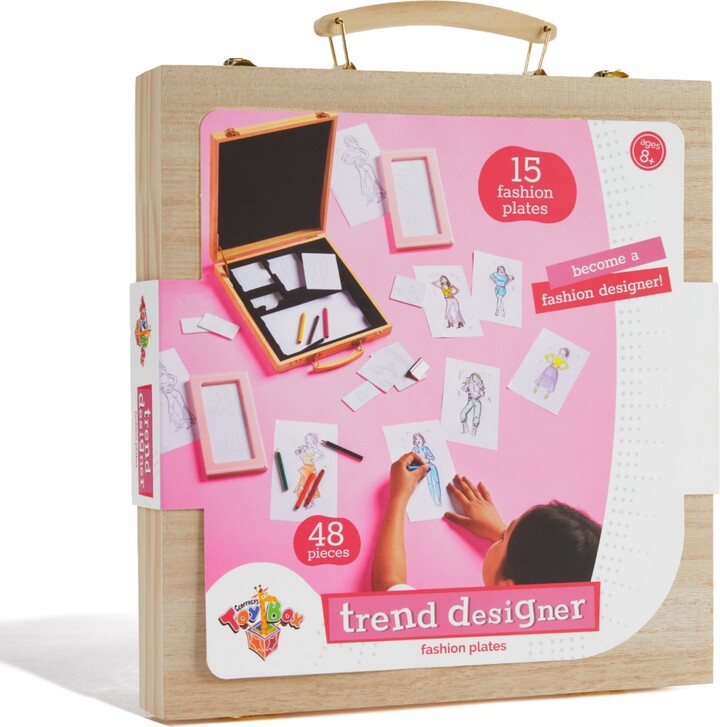 Geoffrey's Toy Box Kids Fashion Designer Activity Drawing Set, Created ...