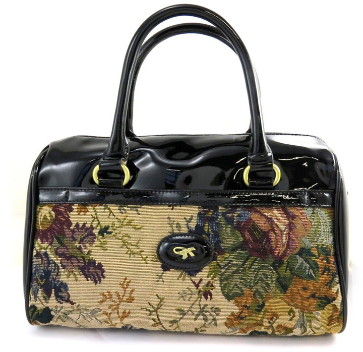 Designer bag 'Gil Holsters' black tapestry. - ShopStyle