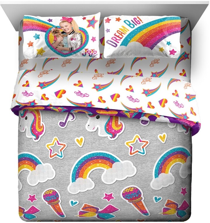 Jojo Siwa Rainbow Sparkle Queen Bed Set - ShopStyle
