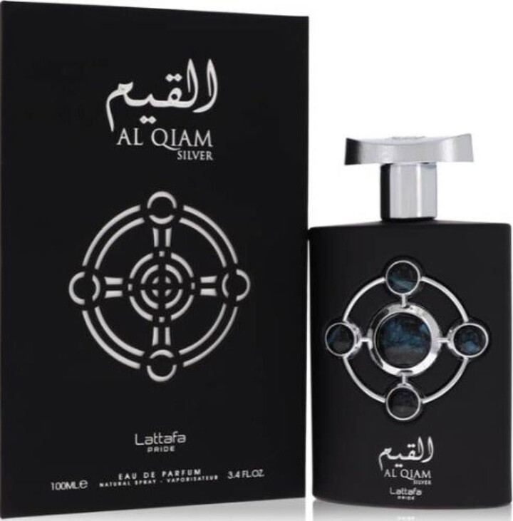 Pride Al Qiam Silver Eau De Parfum Lattafa Men's Cologne 3.4 Oz ...