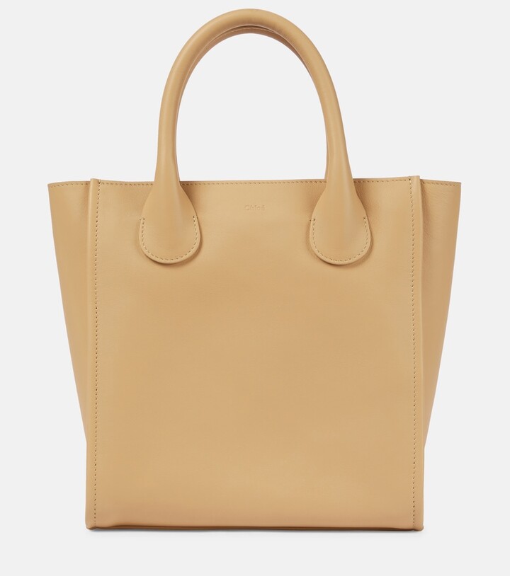Chloé Joyce Small leather tote - ShopStyle