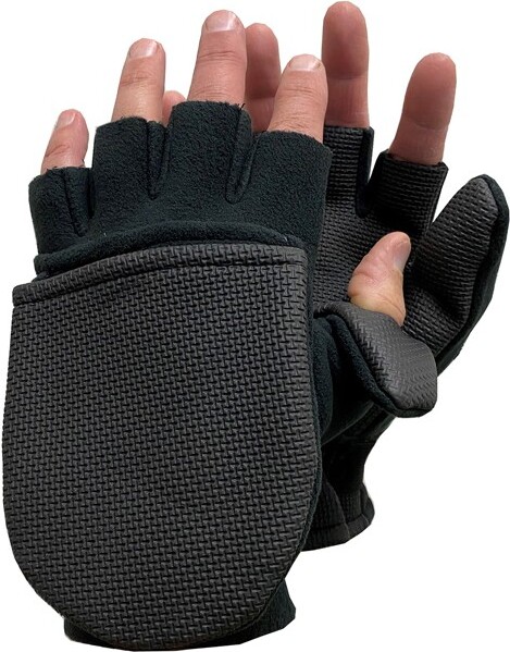 Glacier Glove Alaska River Series Flip Mitts - Small - Black - ShopStyle