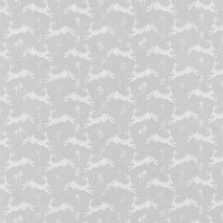 Dunelm By the Metre Jumping Hare PVC Grey - ShopStyle Decor