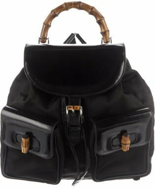 Gucci Vintage Bamboo Backpack - ShopStyle