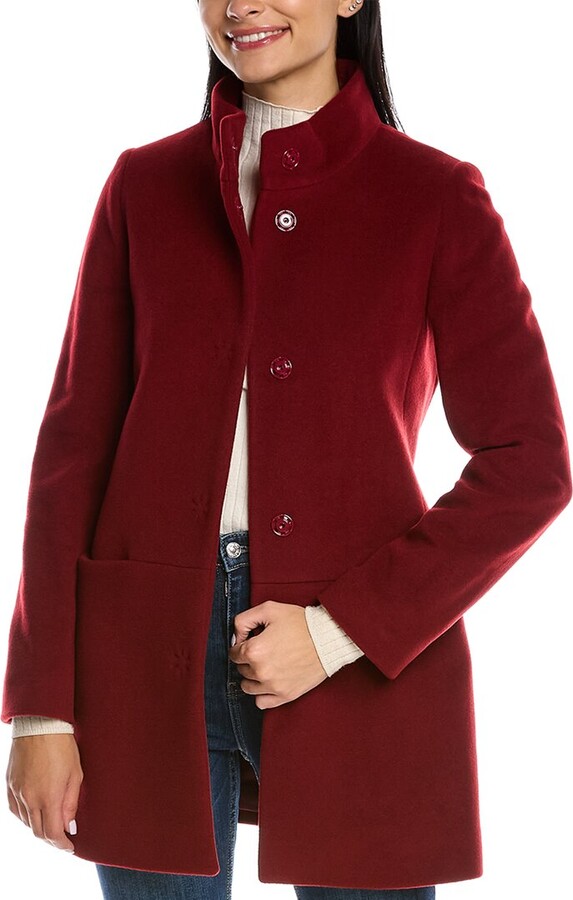 Cinzia Rocca Icons Wool & Cashmere-Blend Coat - ShopStyle