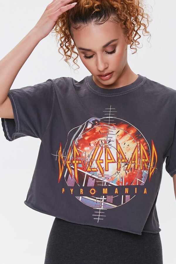 Forever 21 Def Leppard Graphic Tee - ShopStyle T-shirts