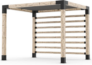 Toja Grid Metal Pergola with Canopy - ShopStyle Lanterns & Lamps