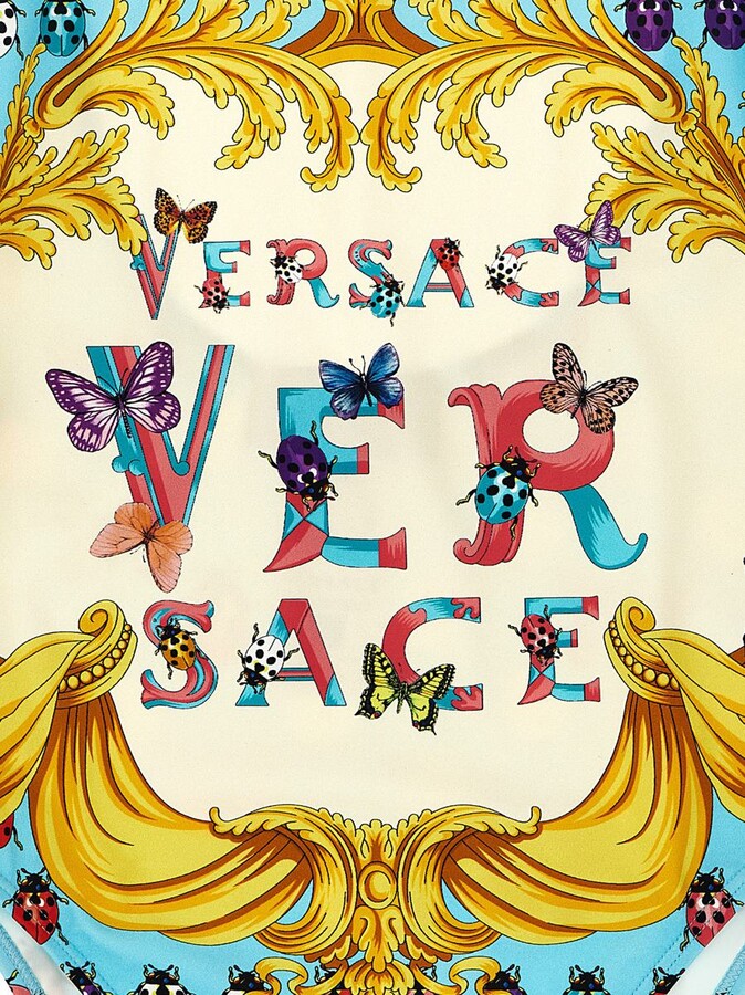 Versace La Vacanza capsule inner swimming trunks - ShopStyle One Piece ...