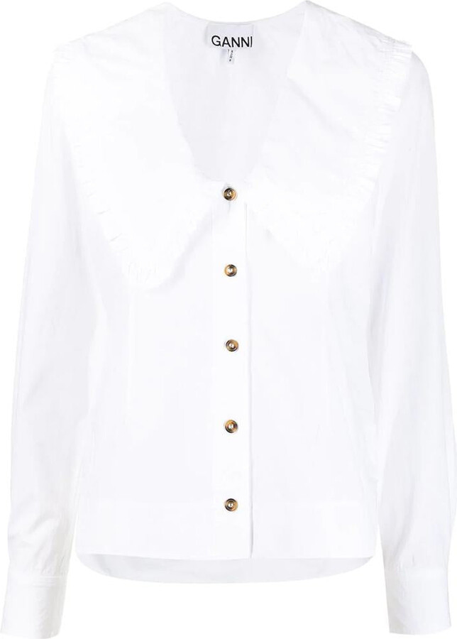 Ganni Shirt - ShopStyle Tops