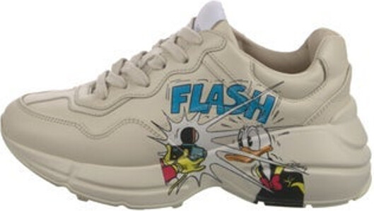Gucci x Disney Donald Duck Rhyton Chunky Sneakers - ShopStyle