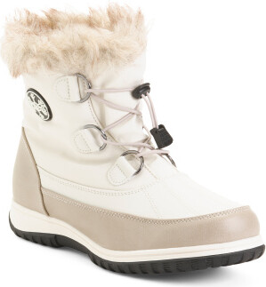 TJMAXX Waterproof Bungee Mid Storm Boots For Women - ShopStyle