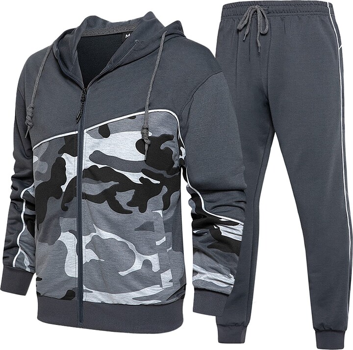 ZZHZGZ Mens Tracksuit Set Cozy Dry Suits for Men Insulating Suit for ...