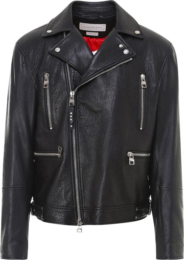 Alexander McQueen Leather jackets - ShopStyle