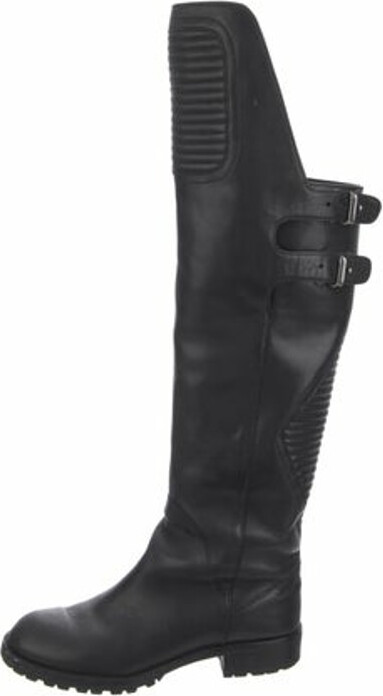 Marc by Marc Jacobs Leather Riding Boots - ShopStyle