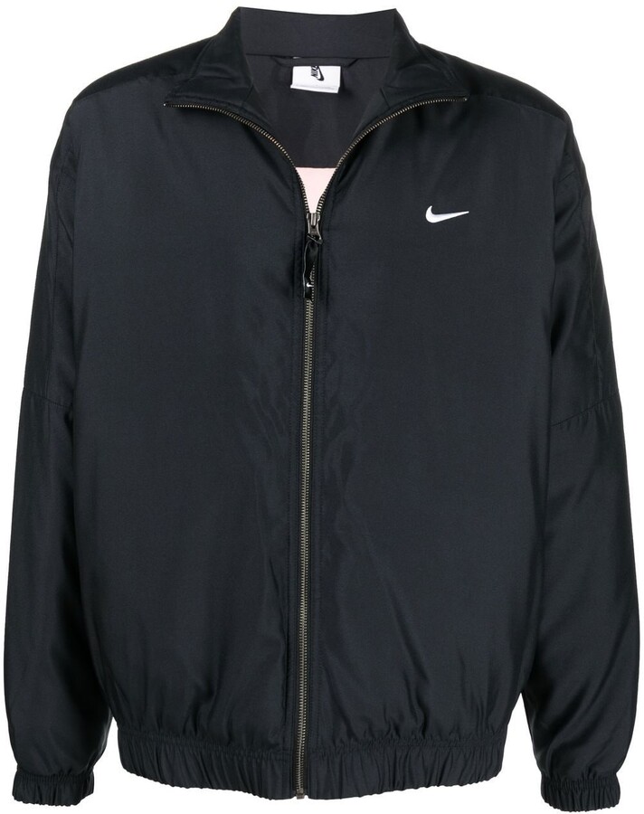 Nike Swoosh-print bomber jacket - ShopStyle