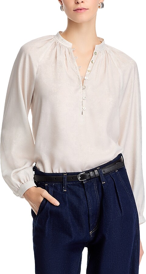Bella Dahl Half Placket Top - ShopStyle