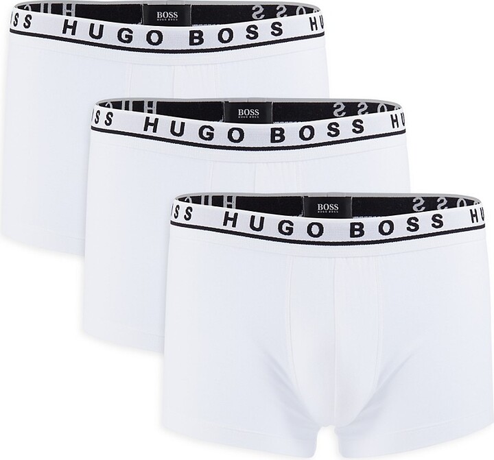 HUGO BOSS 3-Pack Logo Boxer Briefs - ShopStyle
