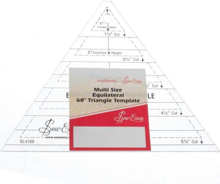 Sew Easy Quilt Triangle Template Clear - ShopStyle