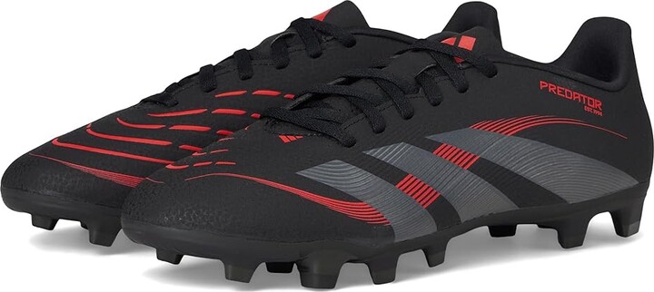 adidas Predator Club Firm Ground/Multi Ground Soccer Shoes Black/Grey ...