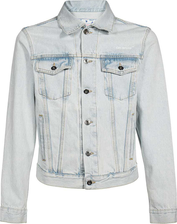 Off-White Denim Jacket - ShopStyle