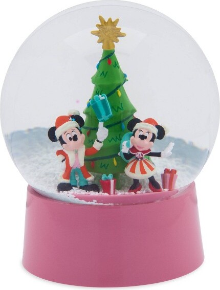 Disney Mickey Mouse & Friends Mickey Mouse & Minnie Mouse Snow Globe ...