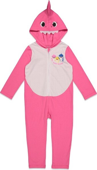 Pinkfong Baby Shark Mommy Shark Newborn Baby Girls Zip Up Cosplay ...