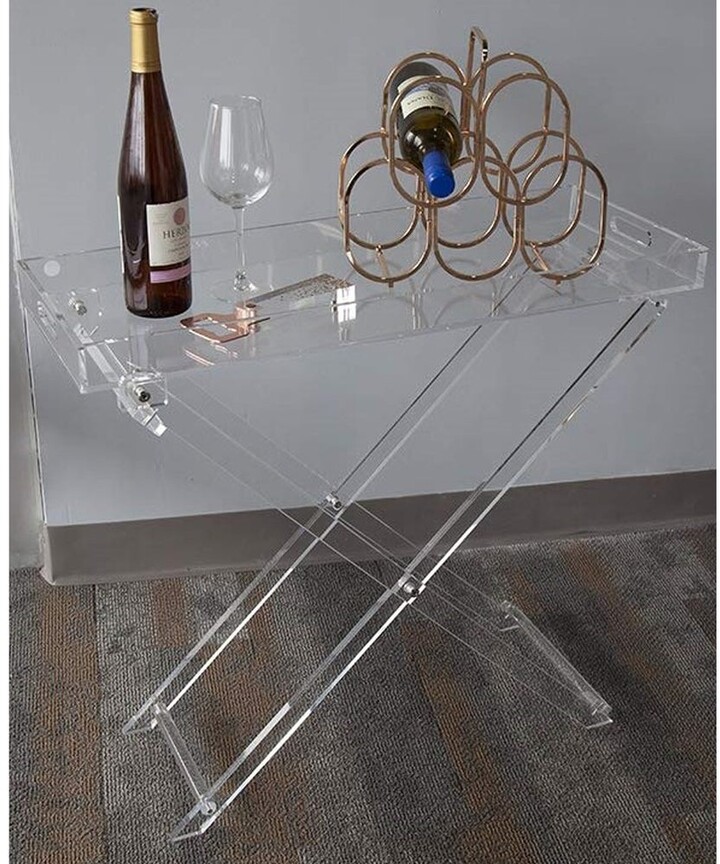 Design Styles DesignStyles Acrylic Folding Tray Table - ShopStyle