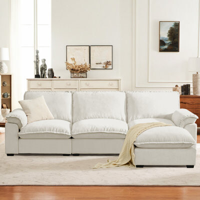 Latitude Run Modular Sectional Sofa for Living Room Upholstered Sofa ...