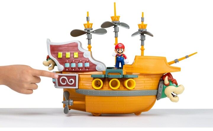 Super Mario Deluxe Bowsers Ship Playset - ShopStyle Board Games