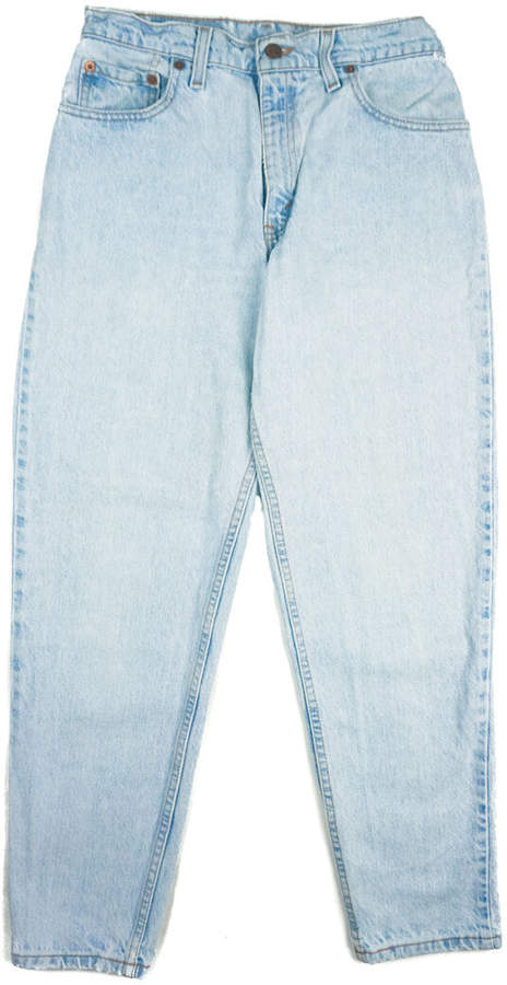 Levi's Goat Vintage GOAT Vintage '80s 550 Light Blue High Waist Mom ...