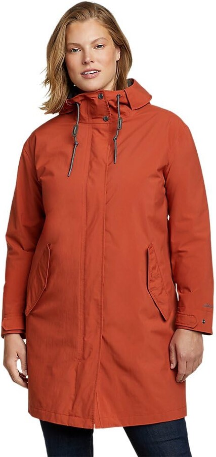 Eddie Bauer Women's Port Townsend Trench Coat - ShopStyle